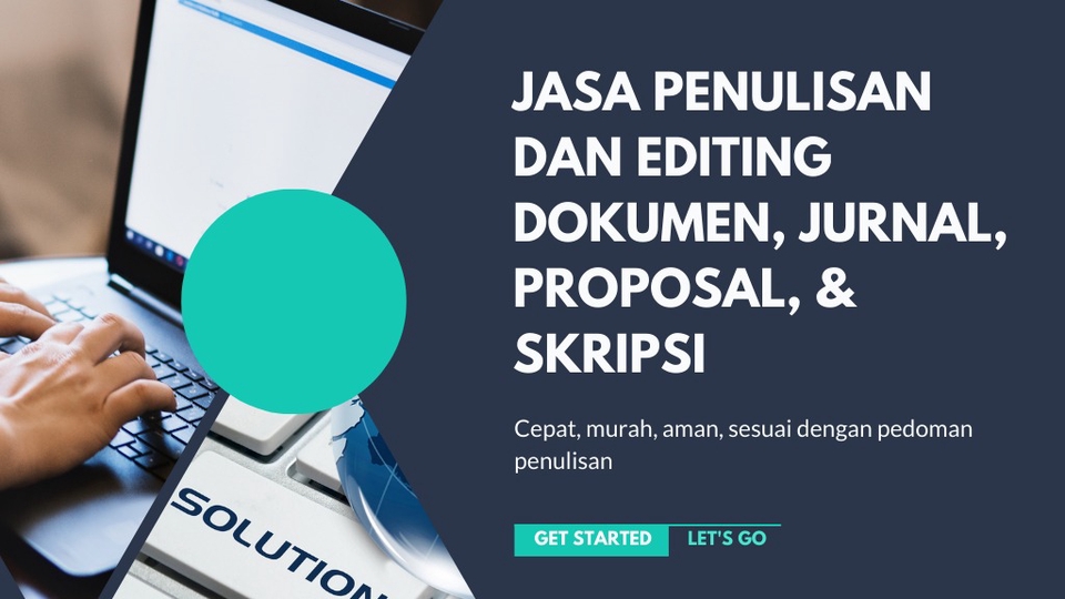 Jasa Penulisan & Edit Dokumen Cepat Murah
