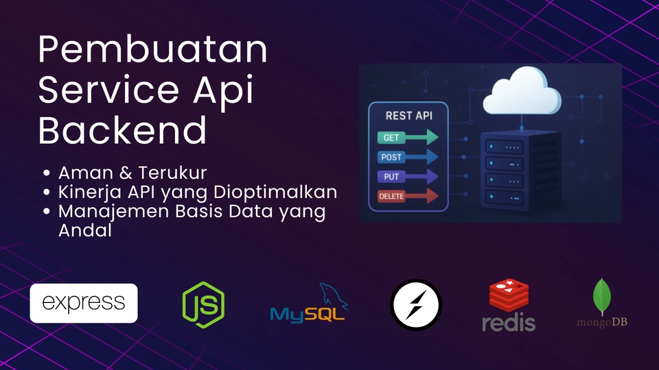 Pembuatan service API Backend, dengan node js (express js)