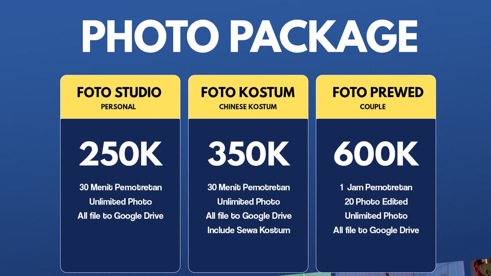 Jasa Foto Studio Couple Prewedding, Personal, Familly Bogor