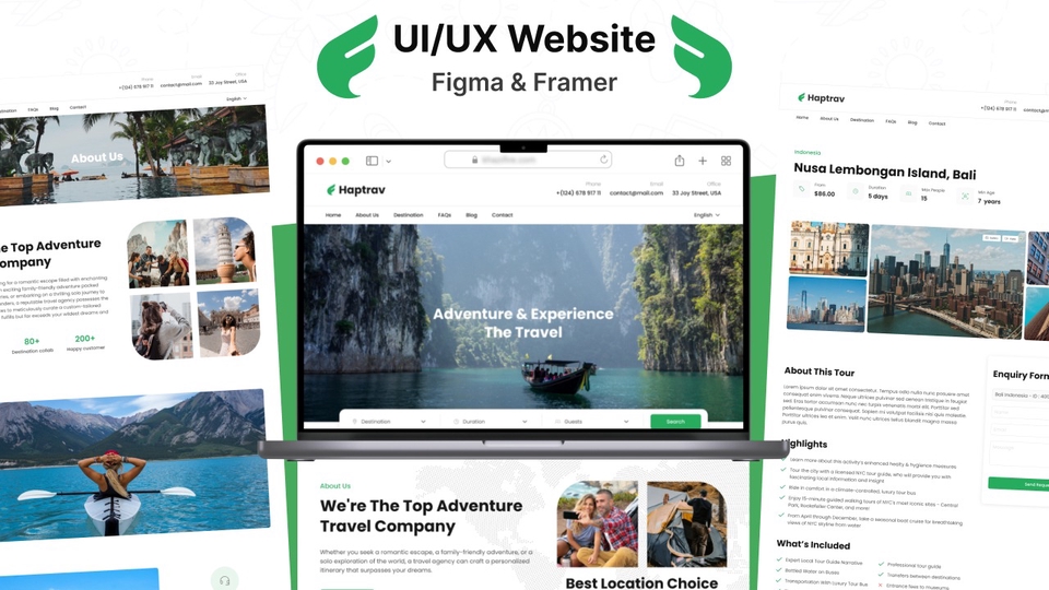 UI/UX Design dan Slicing Wesbite Dengan Framer
