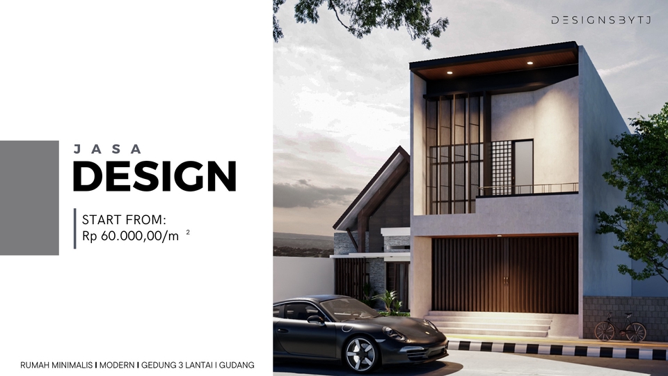 Jasa Desain 2D, 3D Arsitektur, 3D Interior, DED, dan RAB Rumah, Gudang ...