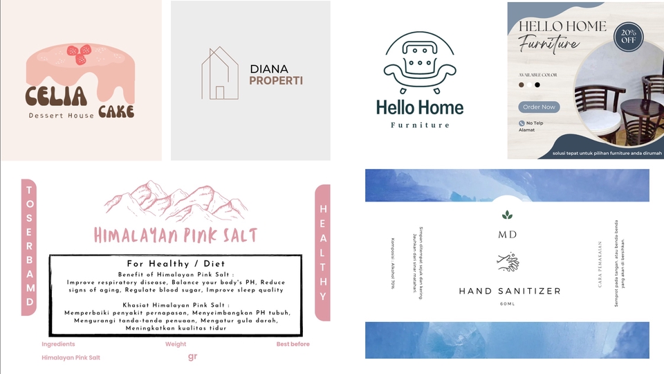 DESAIN LABEL UNTUK USAHAMU