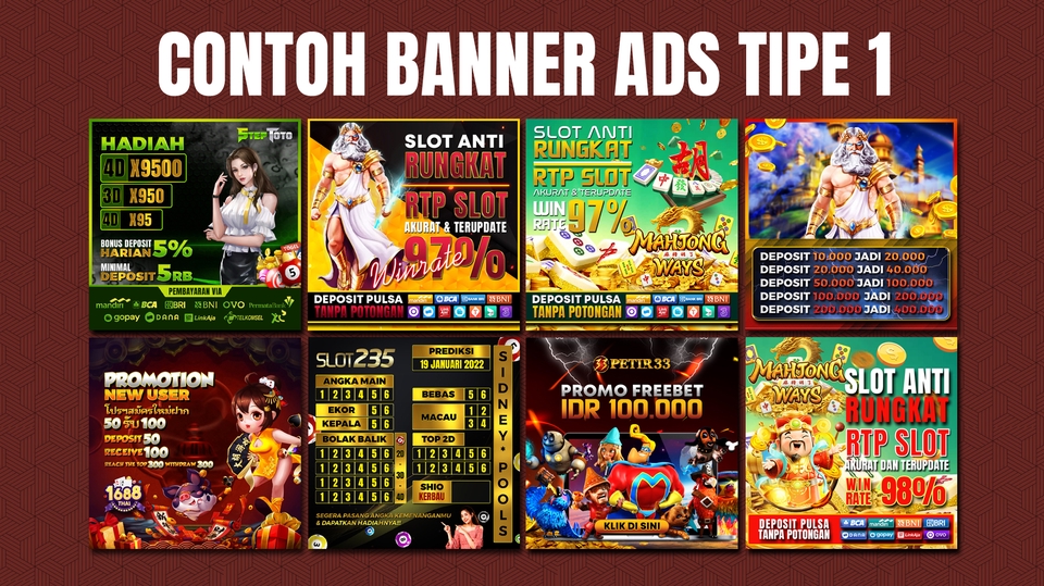 Jasa Banner JUDOL di Jamin Hasil Maximal