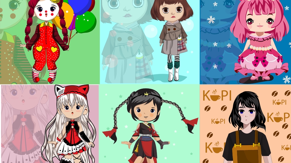 DESAIN ILUSTRASI KARAKTER VECTOR