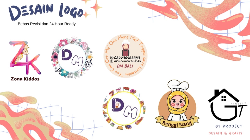 DESAIN LOGO MINIMALIS & UMKM | LOGO MODERN | LOGO PROFESIONAL