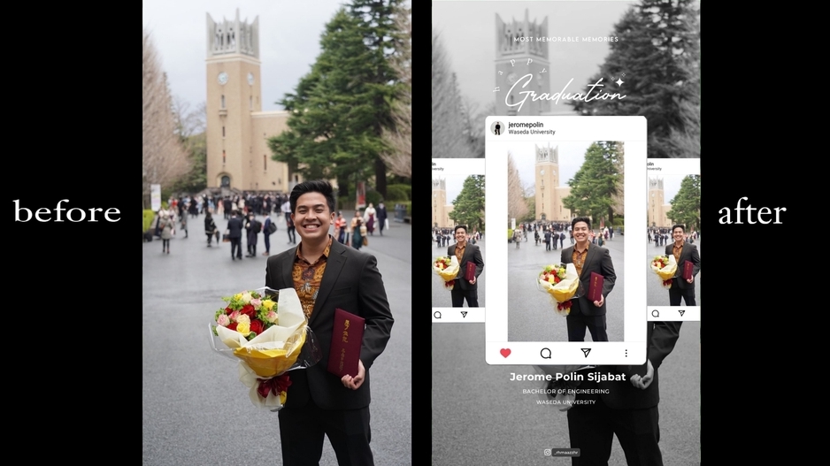 Editing foto/ typography