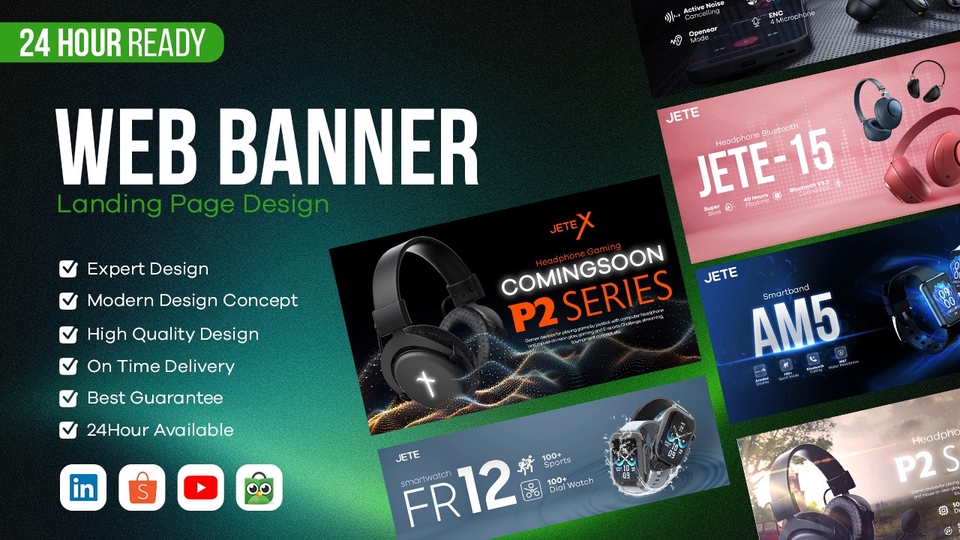 WEB BANNER | HIGH QUALITY | IDEA CONCEPT UP TO DATE