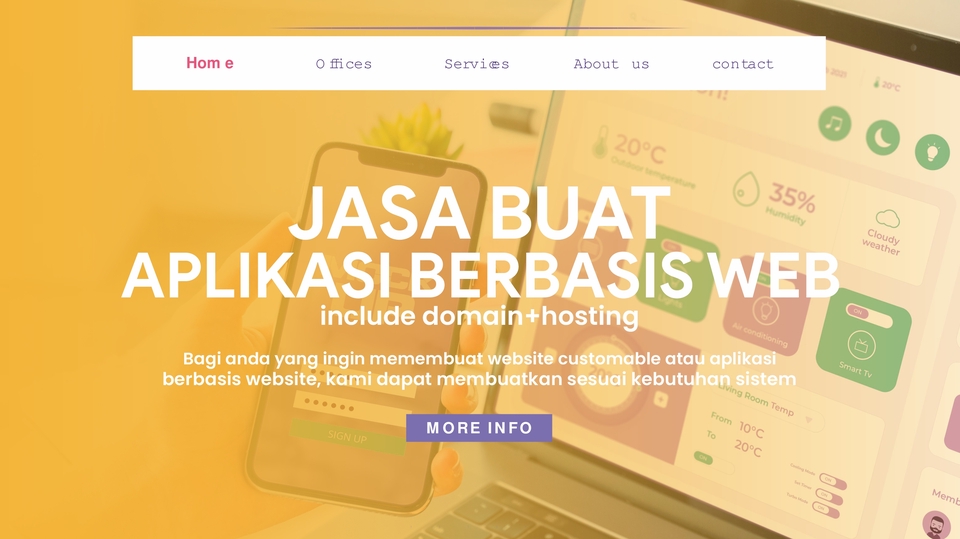 Jasa Buat Website Profesional / Sistem Aplikasi Berbasis Web / Custom ...