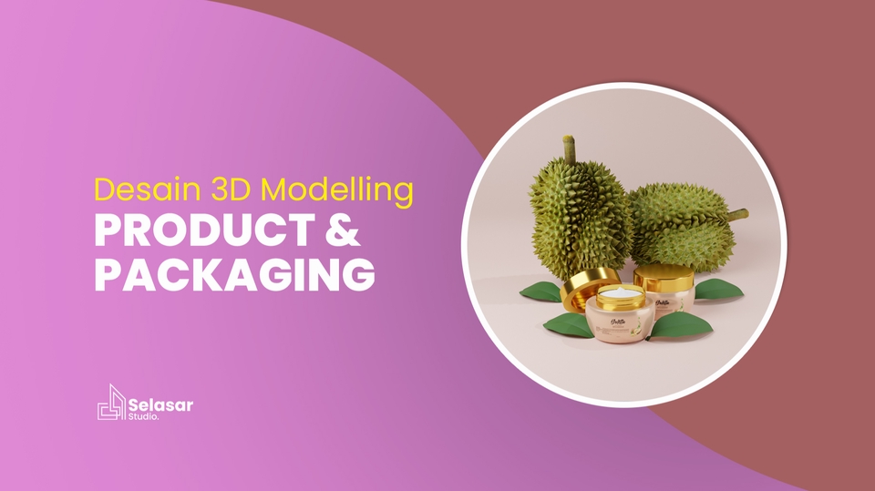 Desain Produk, Kemasan, dan 3D Modeling