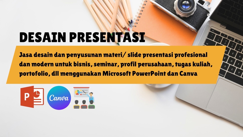Desain Presentasi PowerPoint dan Canva
