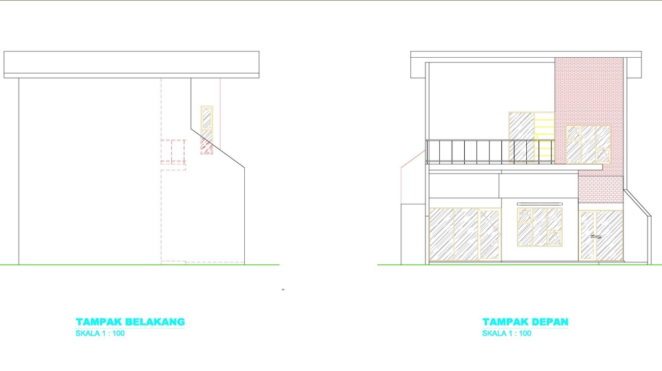 AutoCAD 2D-Shop Drawing-DED-As Built-IMB | 7000/m2 | Desain Rumah-Ruko ...