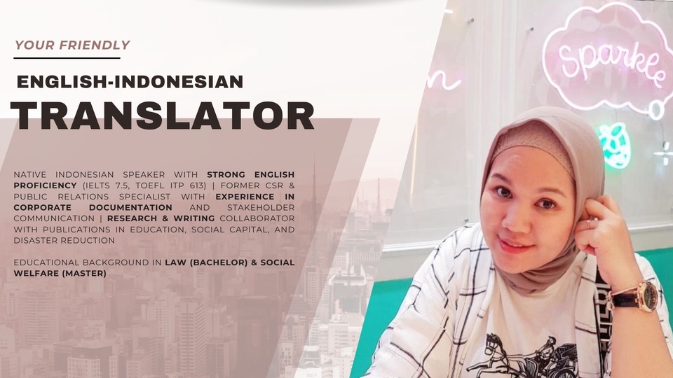 English - Indonesian Translator | Fast & Reliable