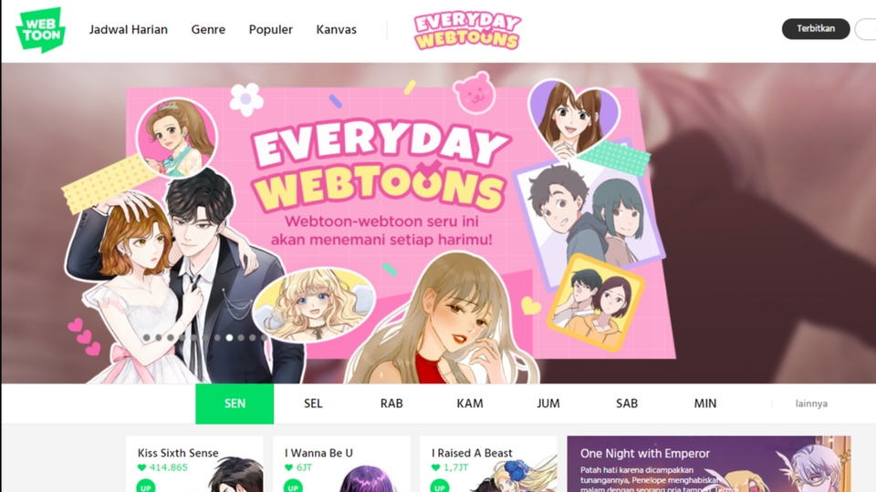 Musik Ilustrasi Visual Komik (Webtoon, Mangatoon, dan Sejenisnya)