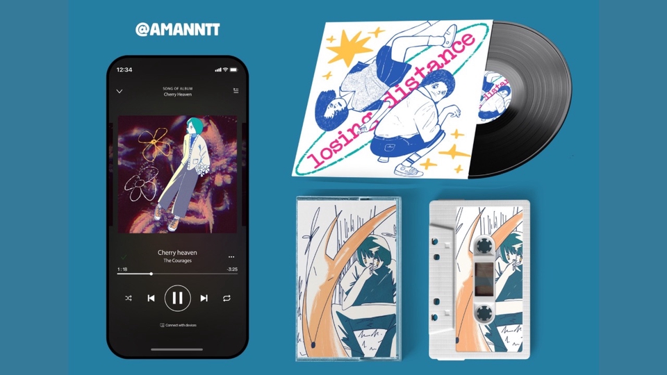 Desain Cover Album (Cover Spotify, SoundCloud, Bandcamp, Itunes, dll)