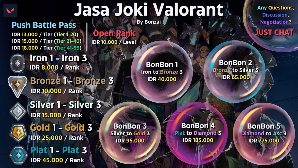 JOKI BOOSTING RANK/BATTLEPASS VALORANT