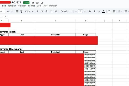 Input & Olah Data Keuangan Manual Menjadi Laporan Bulanan yang Rapi