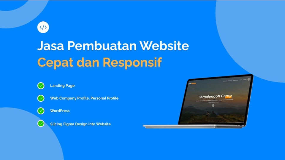 Website Profil Perusahaan, Landing Page, WordPress | Responsive and ...