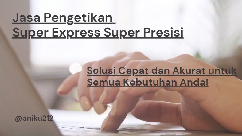 Pengetikan Super Express Super Presisi