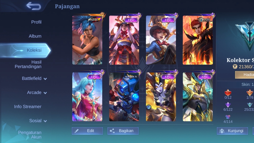 joki akun Mobile legend