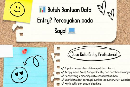 Layanan Data Entry Akurat dan Cepat untuk Berbagai Kebutuhan