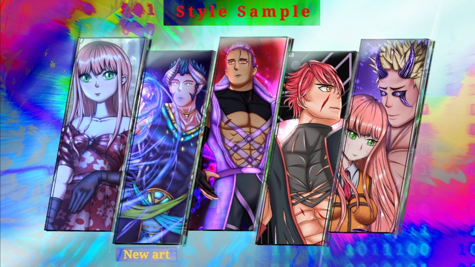 Commission Art Anime style