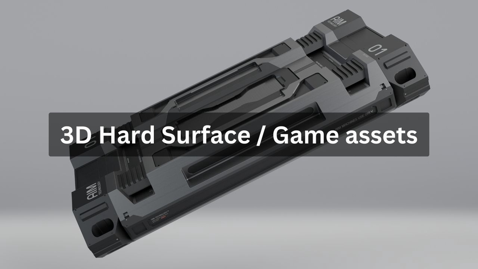 3D Hard surface/ game assets