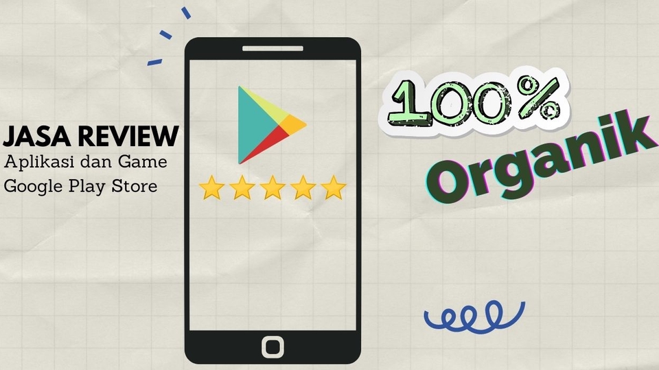 Jasa Review Produk Google Play 100% Organik