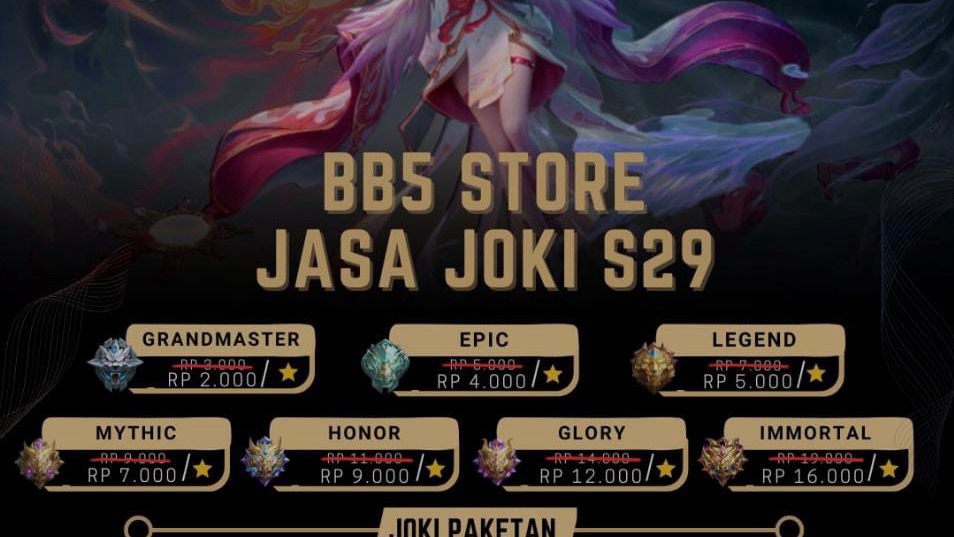Joki Mobile Legends