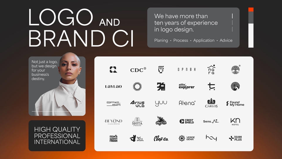 LOGO & BRAND CI คุณภาพสูง ด้วยประสบการณ์มากกว่า 10 ปี