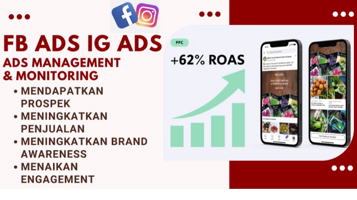 Jasa FB Ads, IG Ads Analisa, Evaluasi & Konsultasi Metriks Iklan/Campaign