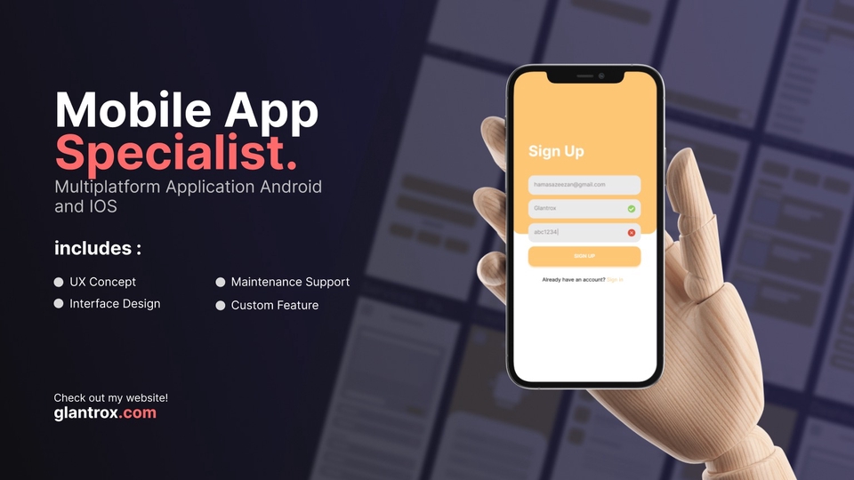 Mobile App Development | Flutter (IOS & Android)