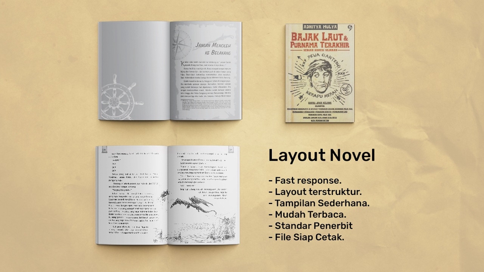 Layout Novel