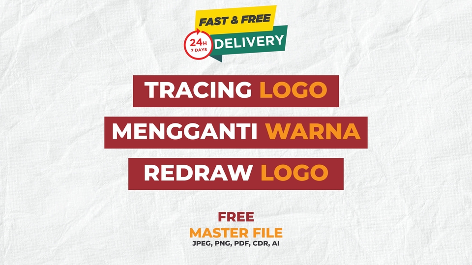 Redesain (Tracing Logo/gambar)