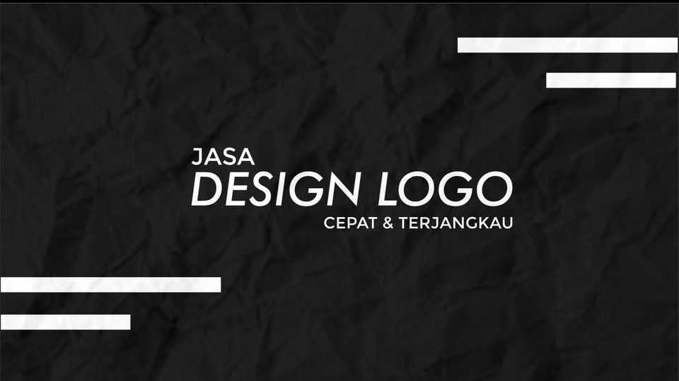 Desain Logo Sederhana, cepat dan terjangkau