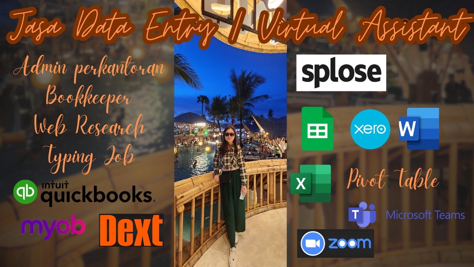 Jasa Data Entry , Virtual Assistant, Web Researched, Bookkeeping, dan Admin Perkantoran