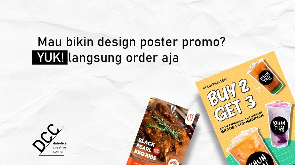Design Collateral Promo (Poster, tentcard, etc)