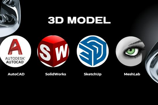 เขียนแบบ สร้างโมเดลจาก SolidWorks, AutoCAD, SketchUp, สร้างโมเดลFinite ...