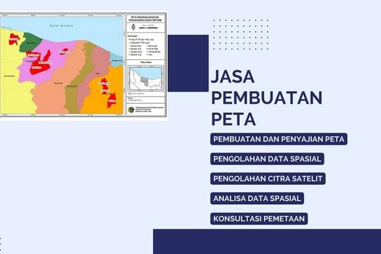 Pembuatan Peta, Pengolahan Data Spasial, Analisa Data Spasial