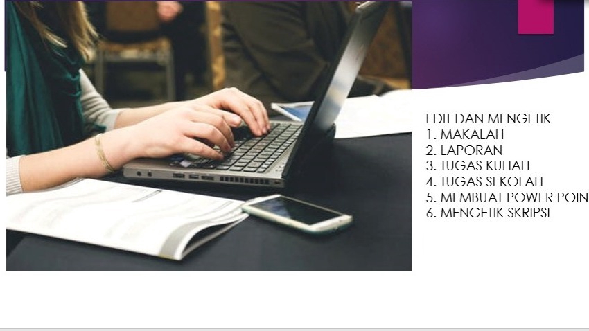 JASA EDIT DAN PENGETIKAN