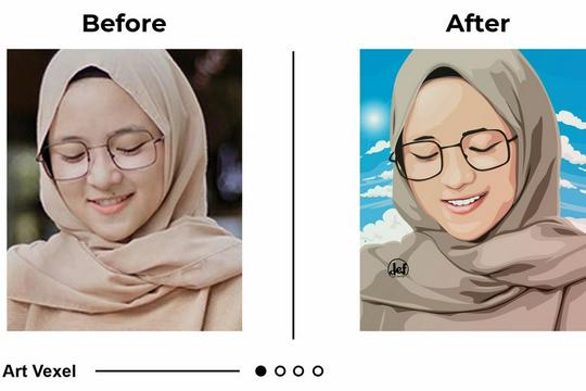 Vector Vexel/Kartun 1 Hari Jadi