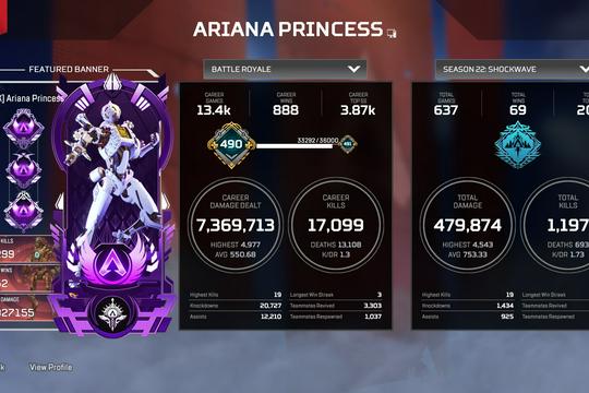 รับจ้างเล่น Battle Pass Apex legend