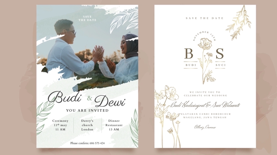 Jasa Desain Undangan Digital dan Print