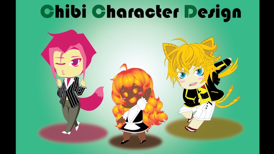 ออกแบบตัวละครสไตล์ chibi และ SD