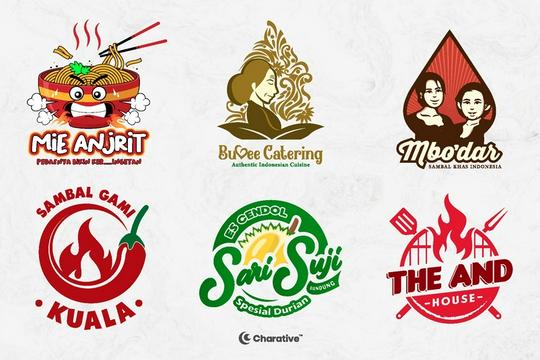 DESAIN LOGO UMKM MAKANAN, MINUMAN, RESTORAN & CAFE