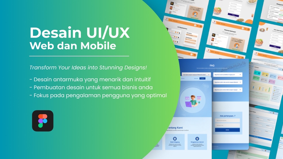Desain UI/UX Web atau Mobile