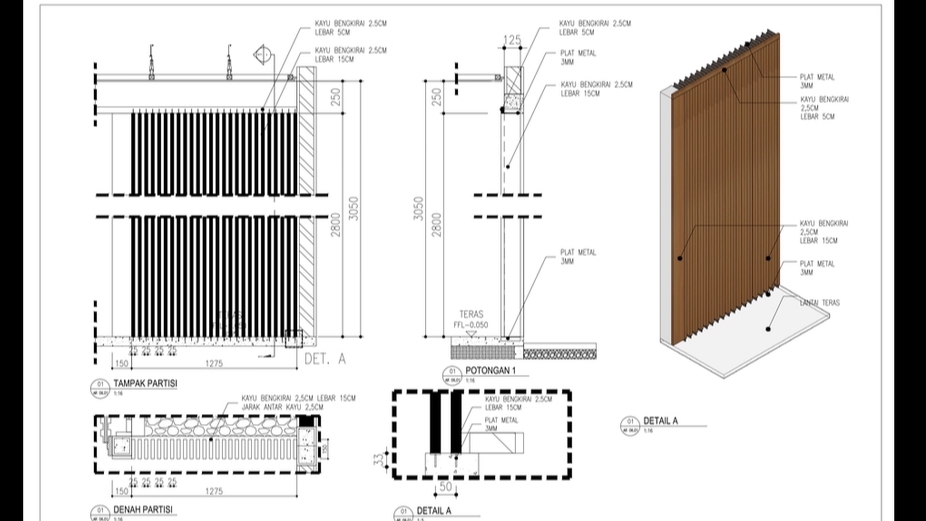 Dibuatin GAMBAR KERJA