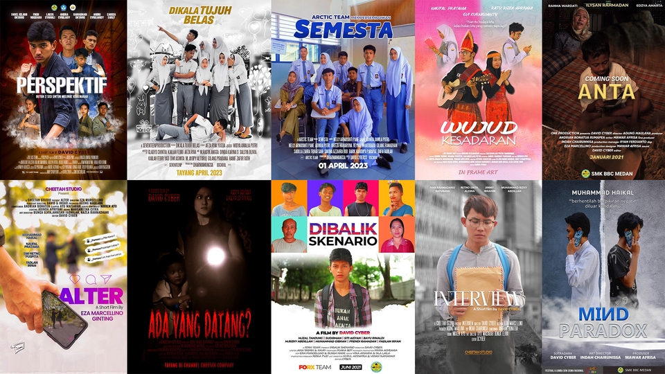 (SIAP CEPAT) DESAIN POSTER FILM PROFESSIONAL