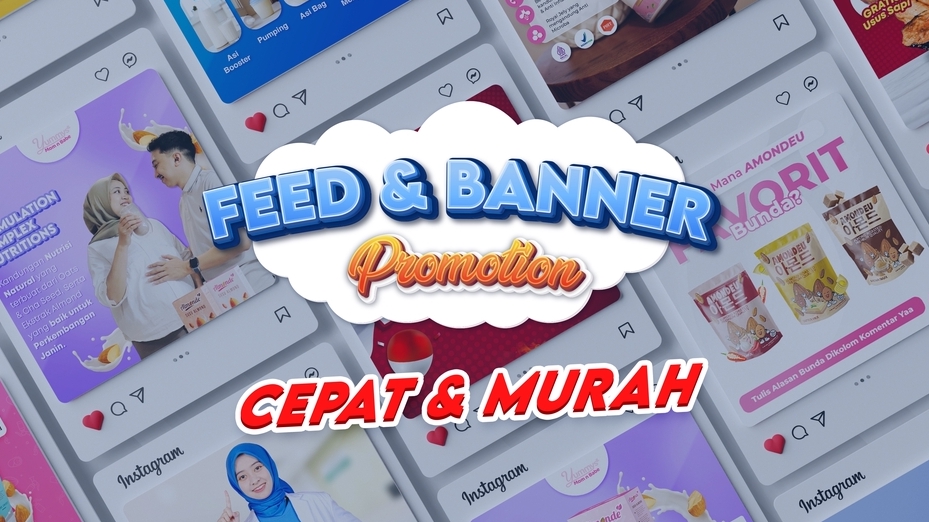 Feed & Banner Premium - Social Media & Marketplace