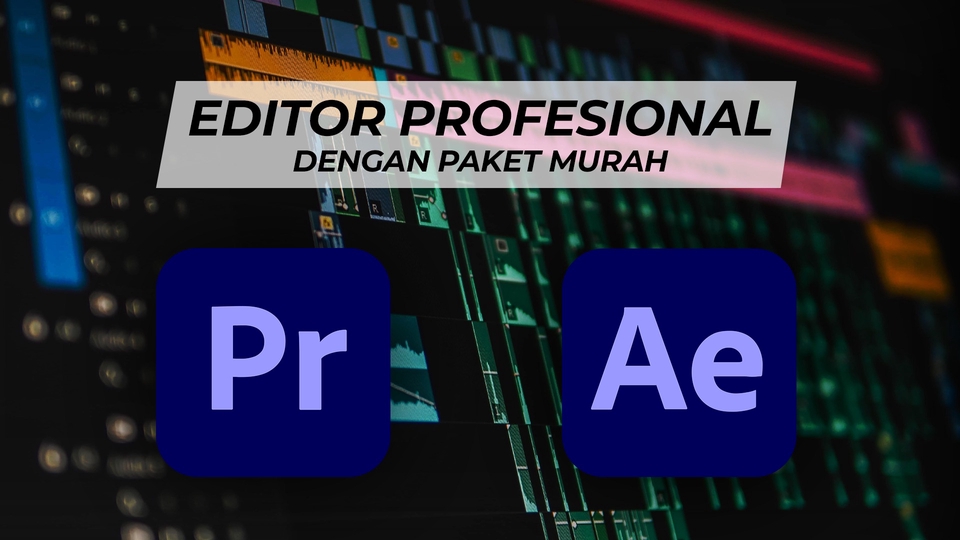 Profesional Video Editing (Youtube, Tiktok, Instagram dll)
