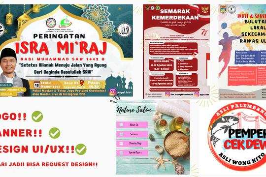 memberikan jasa desain banner berbagai desain dengan cepat sesuai kebutuhan
